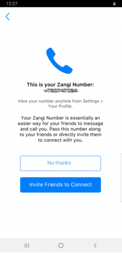 Zangi new registration. What's a Zangi Number? Privacy advancements.